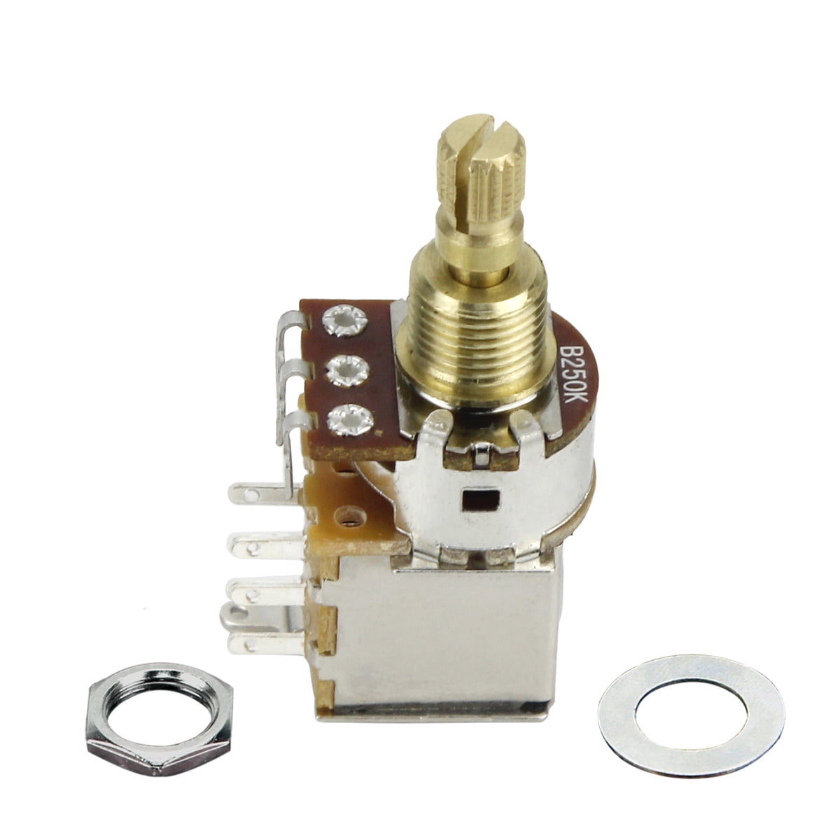 1pc Short Shaft Push Push Potentiometer Electric Guitar Pot 500K / 250K ...