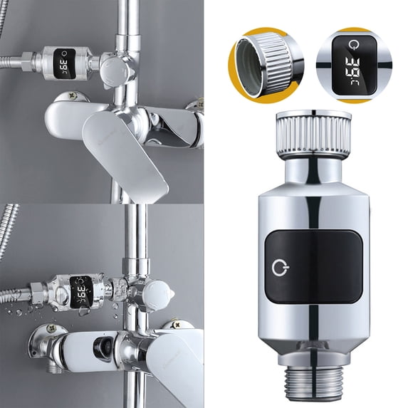1pc Shower Temperature Monitor | Sensitive Bath Gauge Sensor | Shower ...