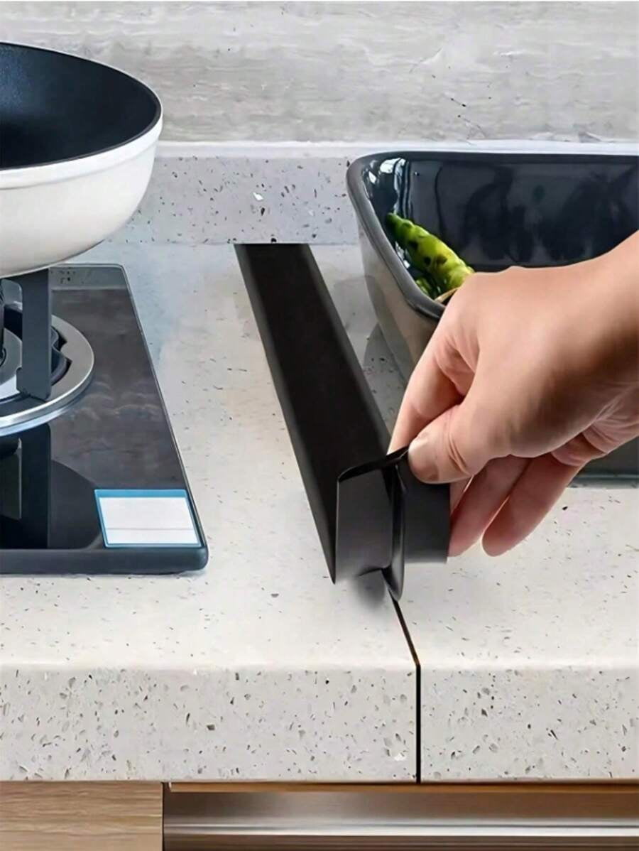 1pc Silicone Kitchen Gap Sealing Strip - Flexible, Durable, Waterproof ...
