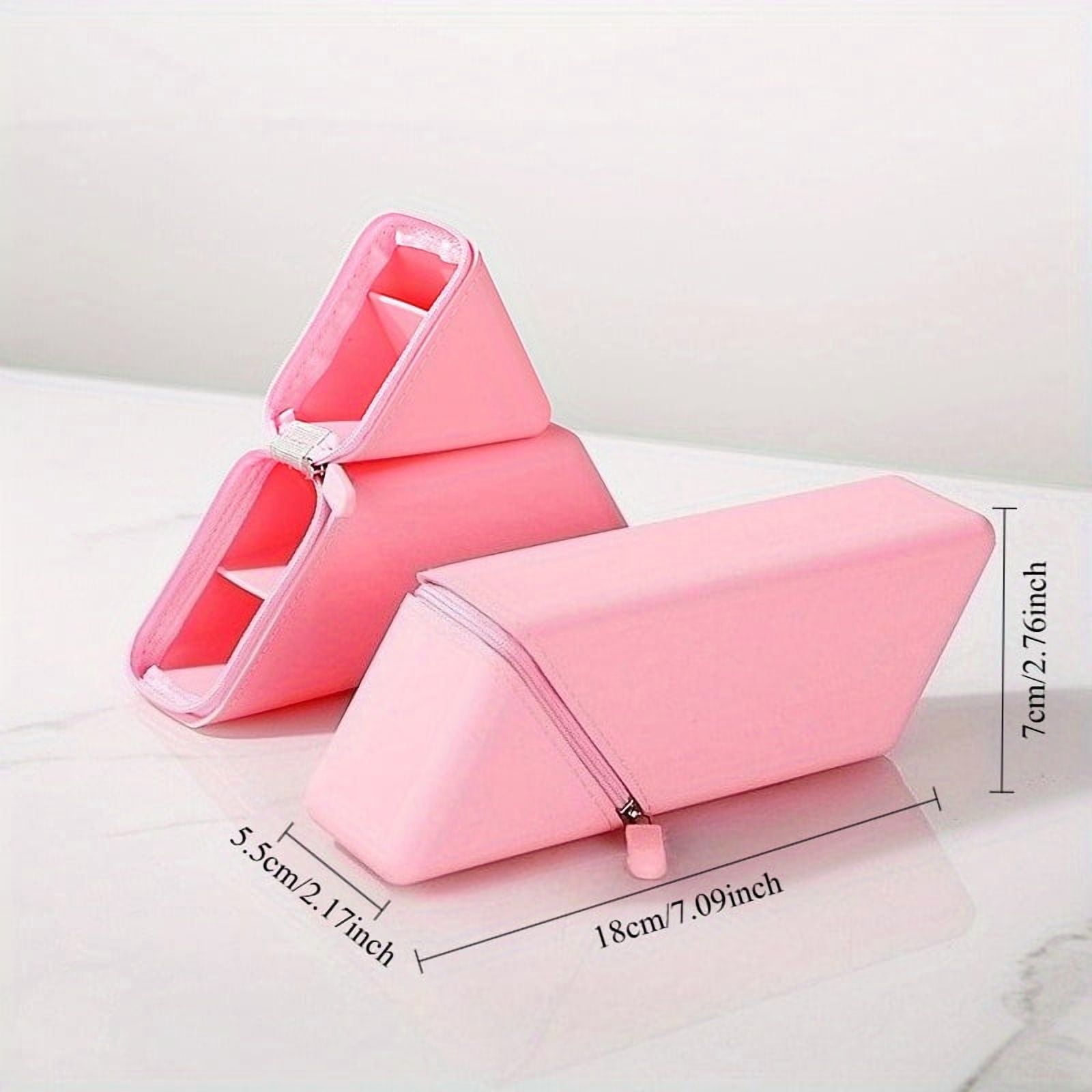 1pc Silicone Pen Holder, Desktop Office and Study Pen Cup, Foldable Pen ...