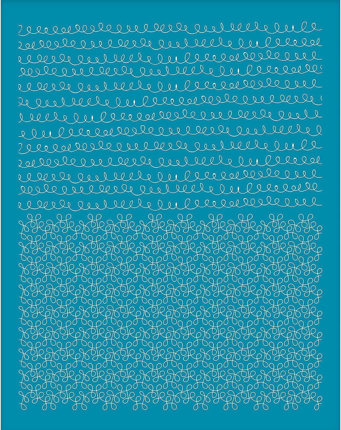 1pc Silk Screen for Polymer Clay Stripe Pattern Silk Screen Printing ...