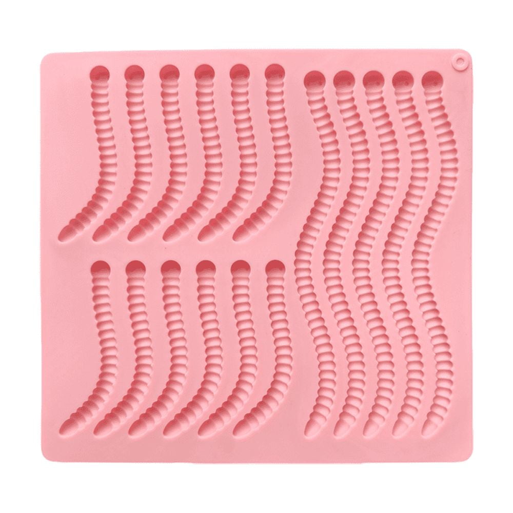 1pc Size and Shape Worm Soft Candy Silicone Mold DIY Chocolate Candy ...