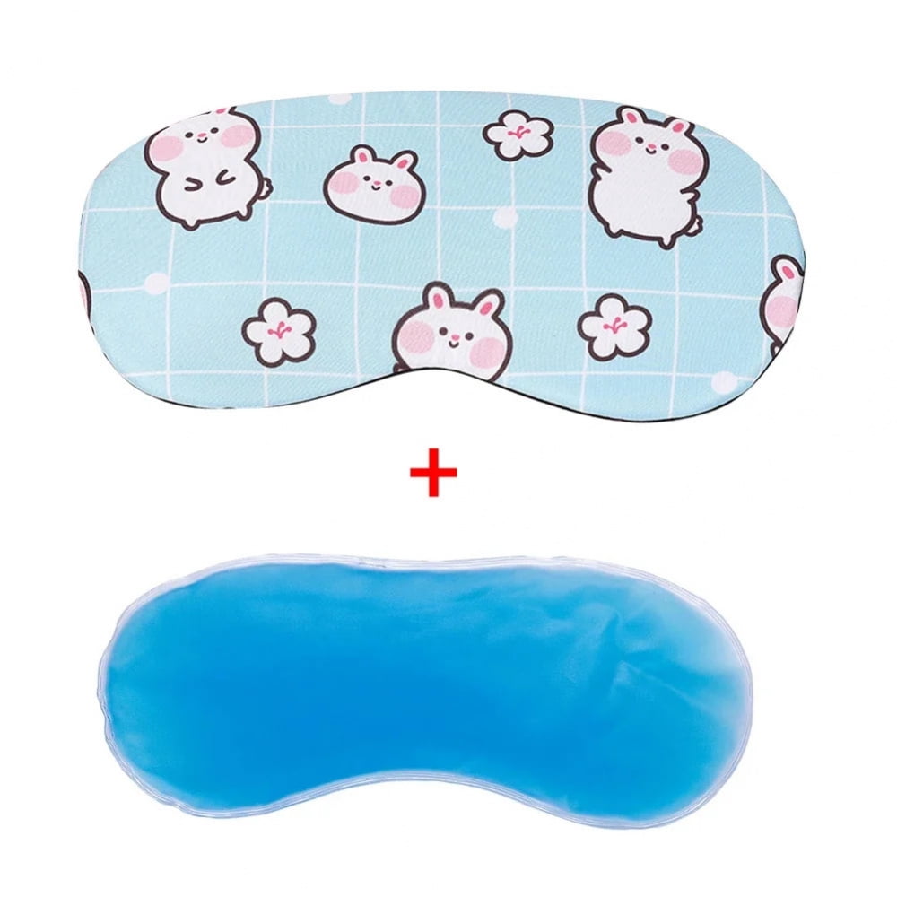 1pc Sleeping Eye Mask Soft Padded Sleep Travel Shade Cover with Ice ...