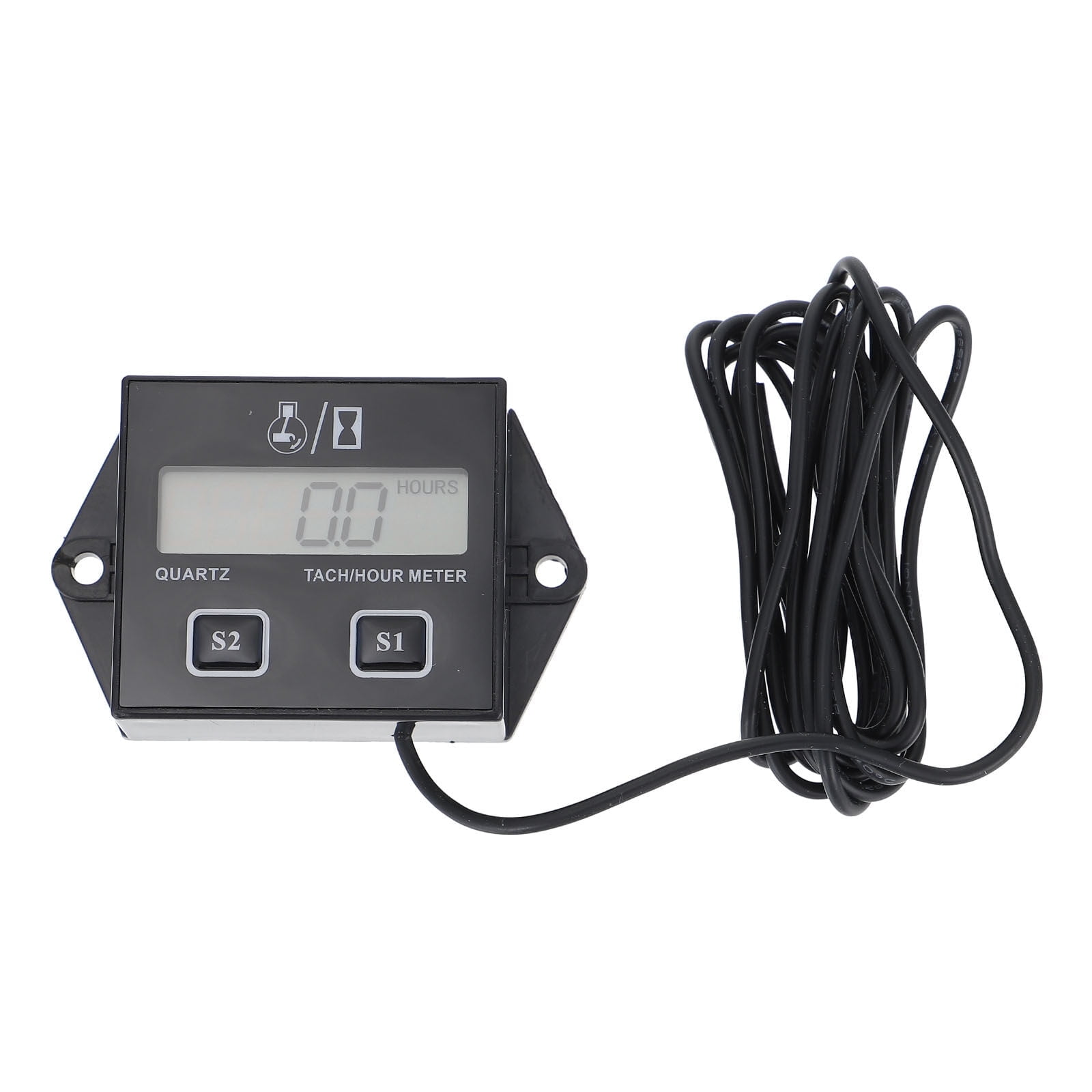 1pc Small Engine Tachometer Meter Inductive Tachometer for Gasoline ...