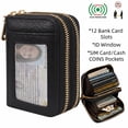 1pc Small GenuineLeatherWomenWallet,TopLayer Cowhide Credit Card ...