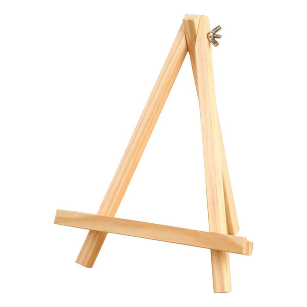 1pc Small Tabletop Wood Display Artist A-Frame Easel Photo Frame ...