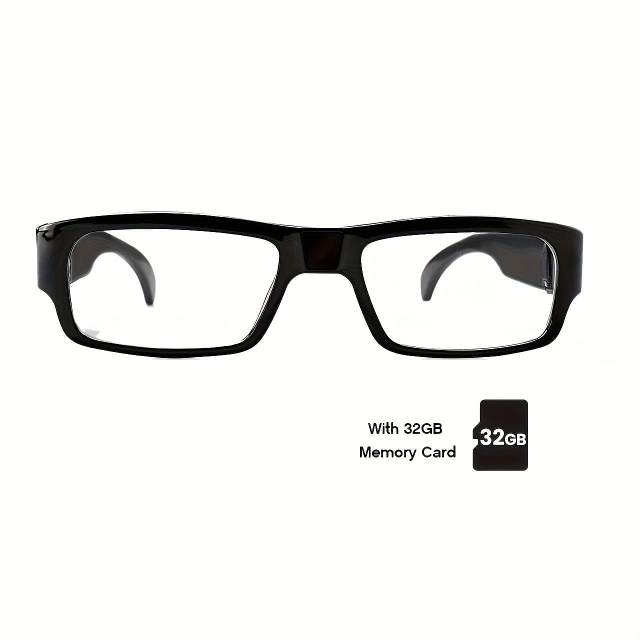 1pc Smart Glasses with Camera, 1080P HD Mini Camera, Digital Video ...