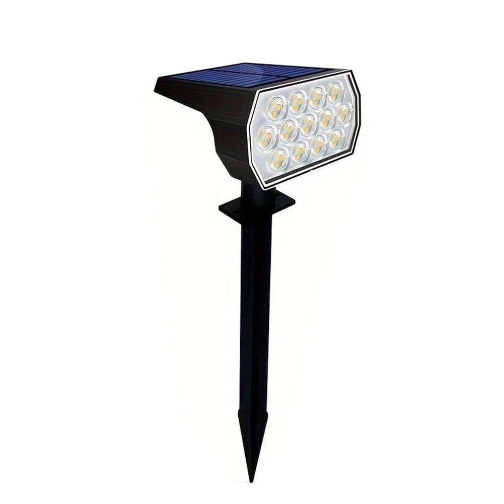 1pc Solar LED Courtyard Floor Plug-In Light With Three Levels Of ...