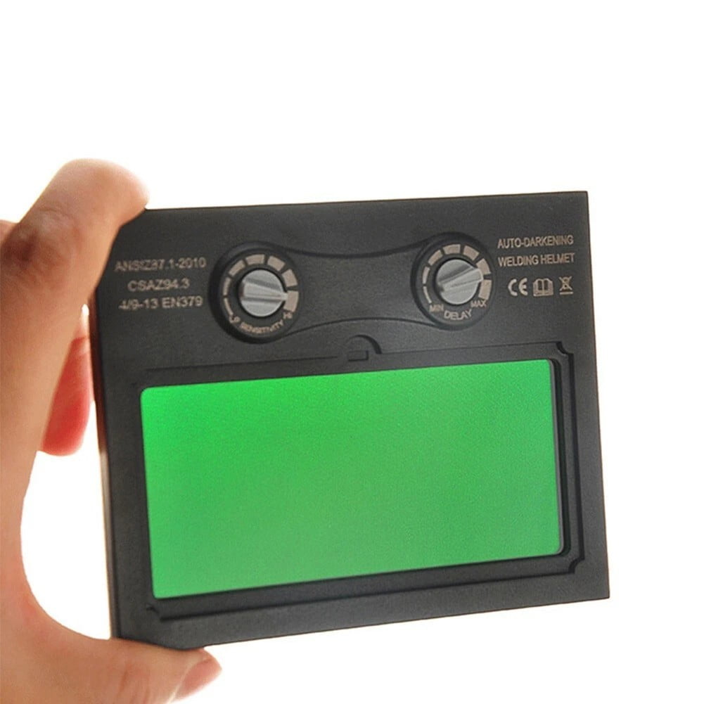 1pc Solar Powered Automatic Darkening Protective Glass Replacement Lens ...