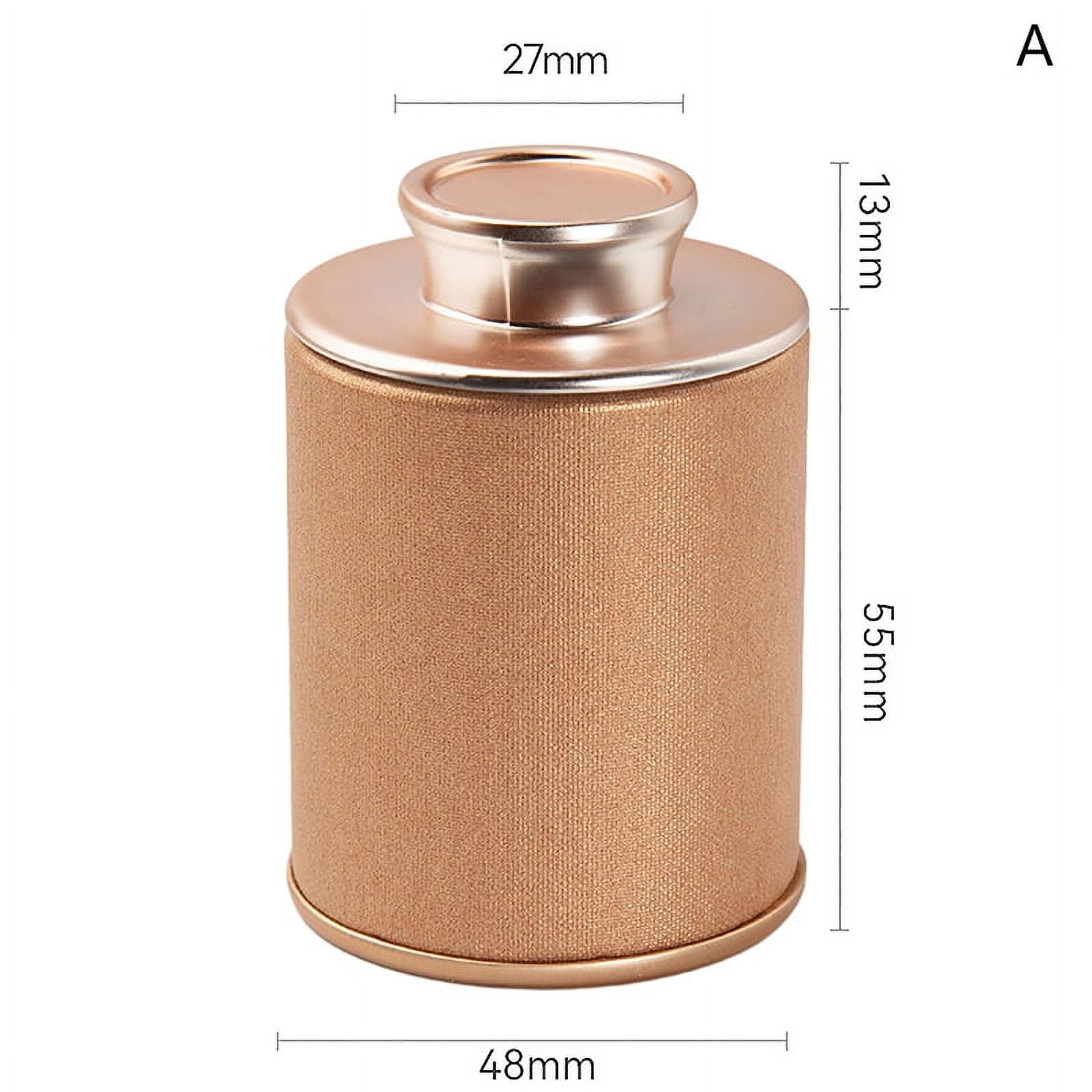 1pc Solid Mini Empty Tea Tin Can Household Green Black Tea Sealed Jar ...