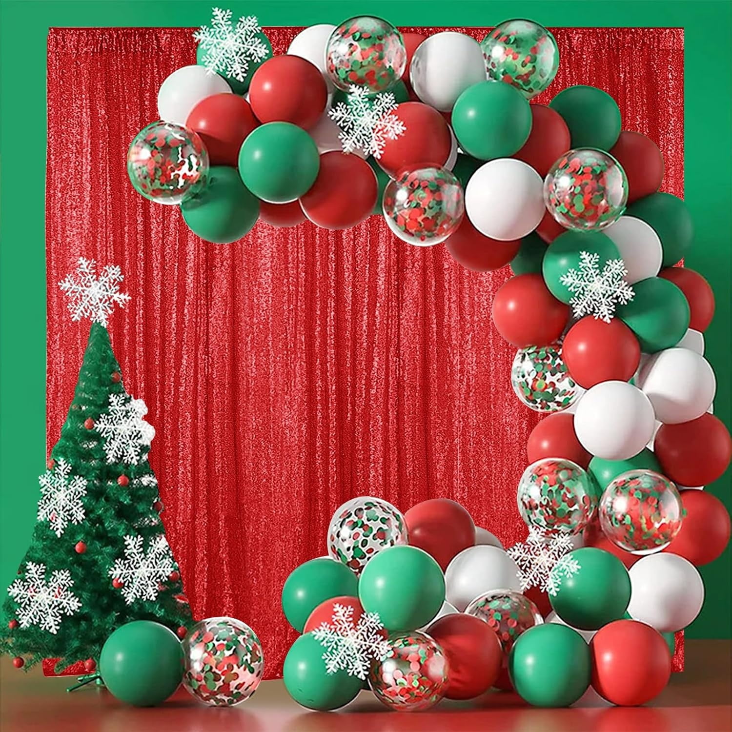 1pc Sparkly Photography Background Curtain Generic Sequin Backdrop ...