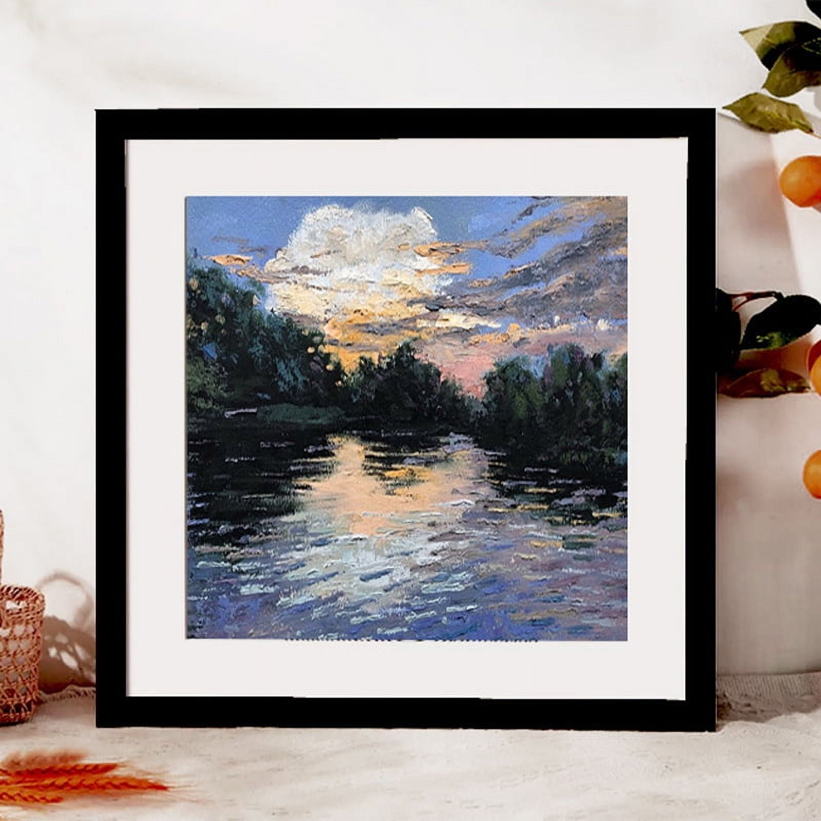 1pc Square Wood Photo Frame For Wall Hanging 20X20 25X25cm Wood Picture ...