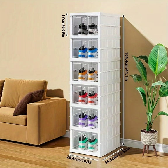 Foldable Shoe Racks for Home Storage - Various Designs Available