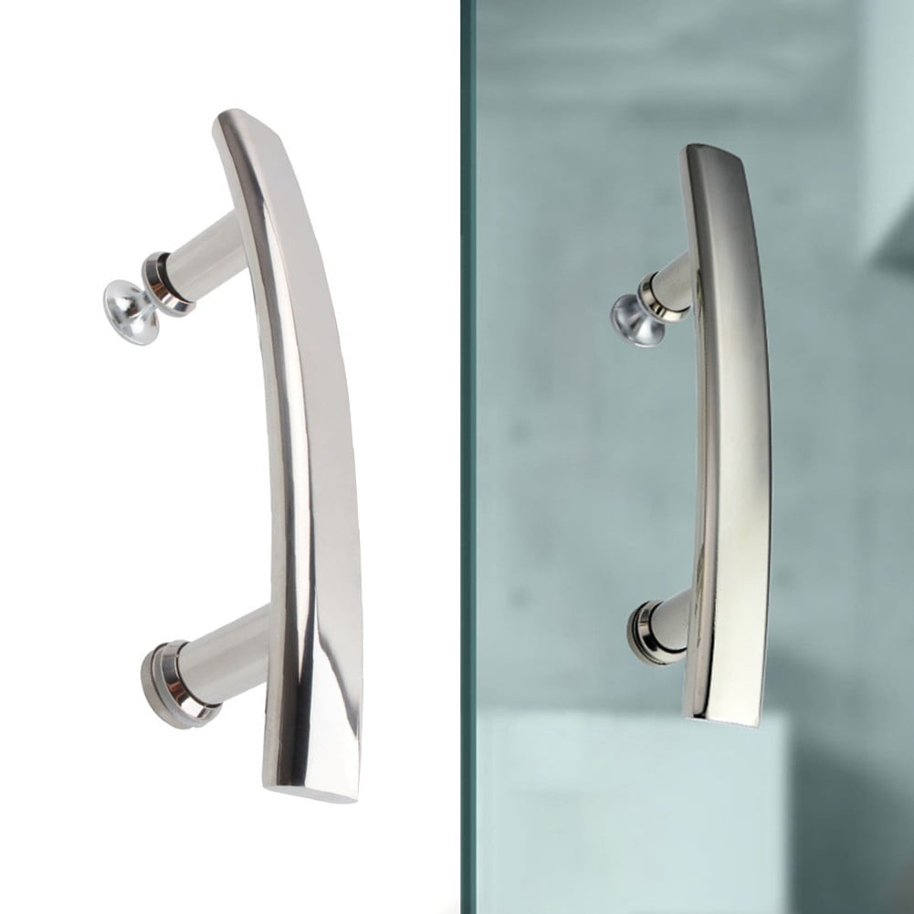 1pc Stainless Steel Door Handles Shower Door Pull Knobs Shower Room ...