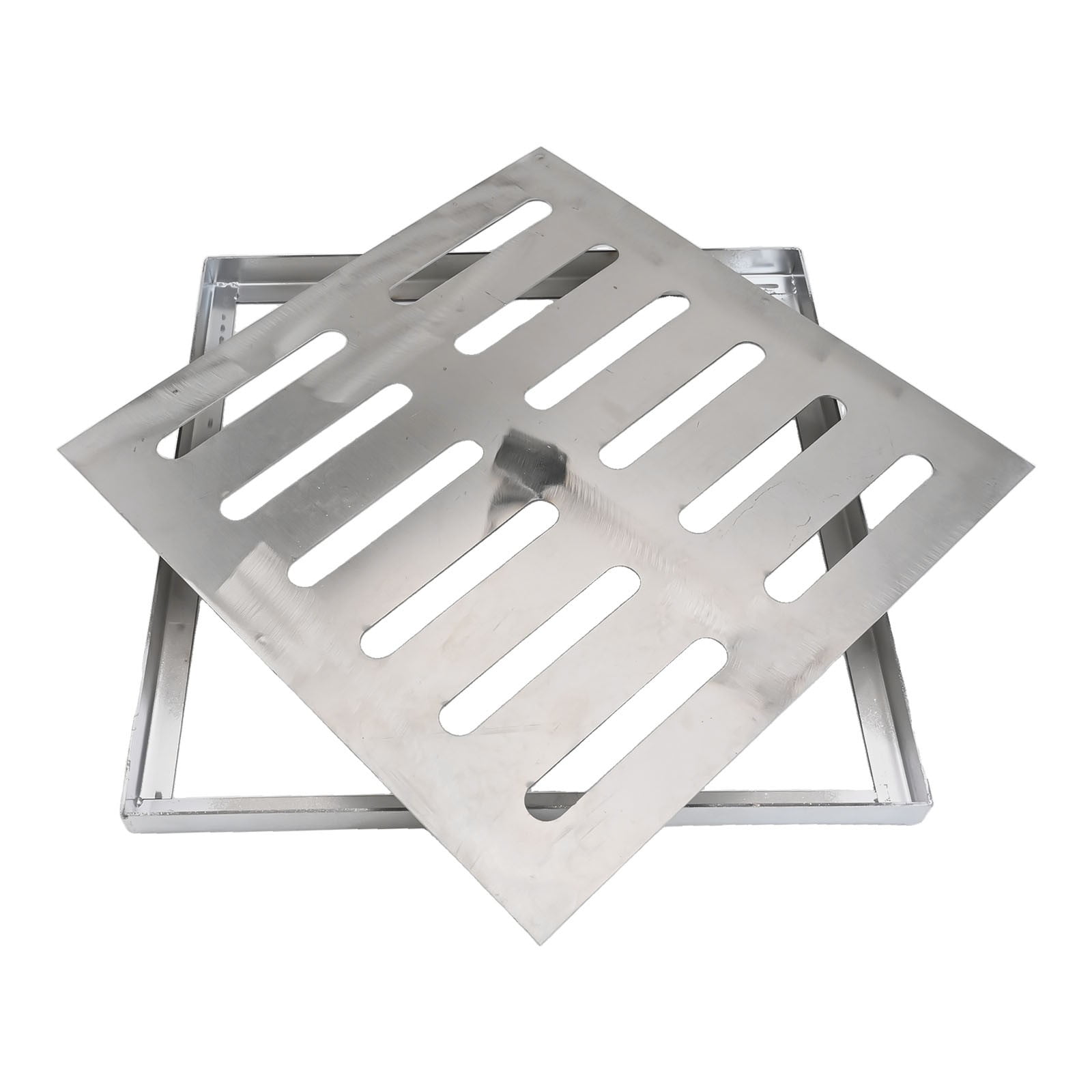 1pc Stainless Steel Drain Grate Outdoor Drainage Cover Channel Grate ...