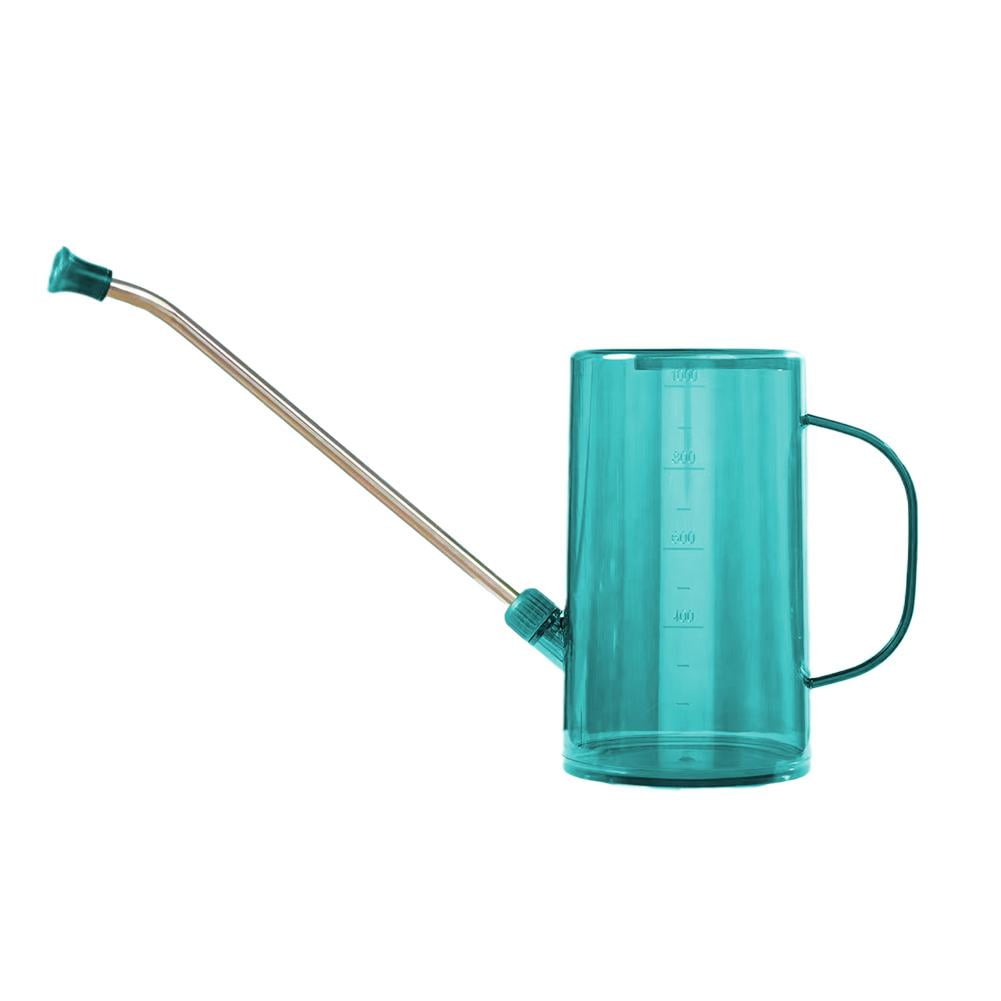 1pc Stainless Steel Long Spout Watering Can With Scalefor Gardening ...
