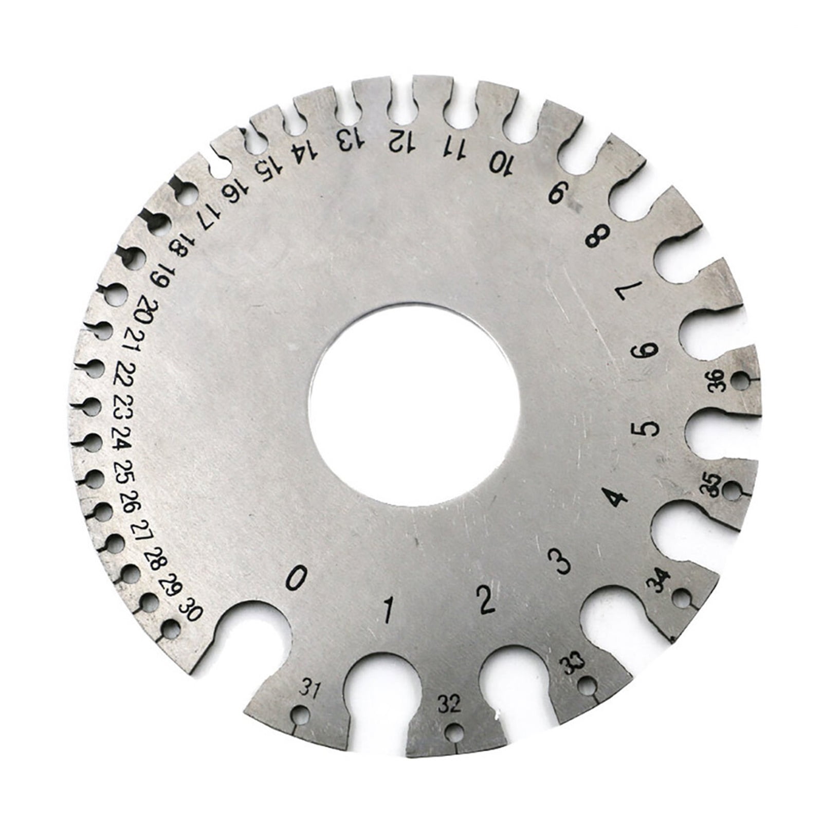 1pc Stainless steel Wire Diameter Gauge Sample Weld Inspection Ruler ...