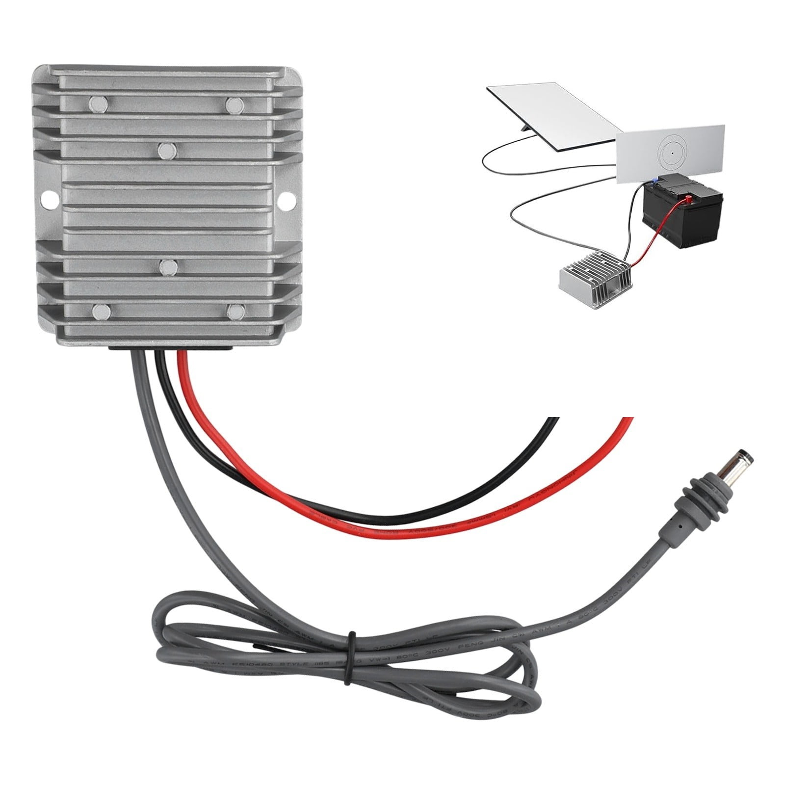 1pc Step Up Power Cable 12V/24V To 57V 4.5A DC Power Converter Power ...