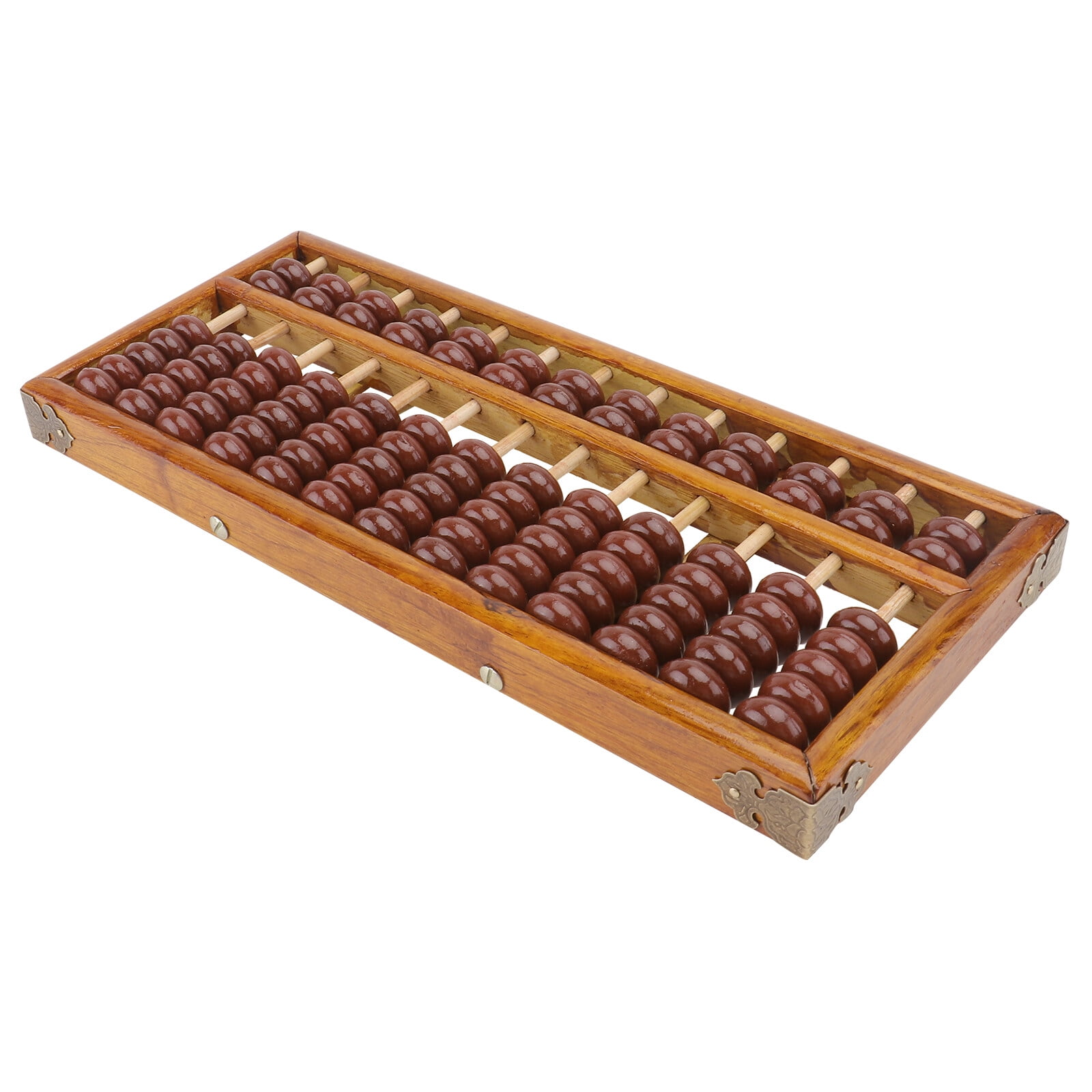 Compact Abacus for Kids Made of Synthetic Material Coffee Color 13 ...