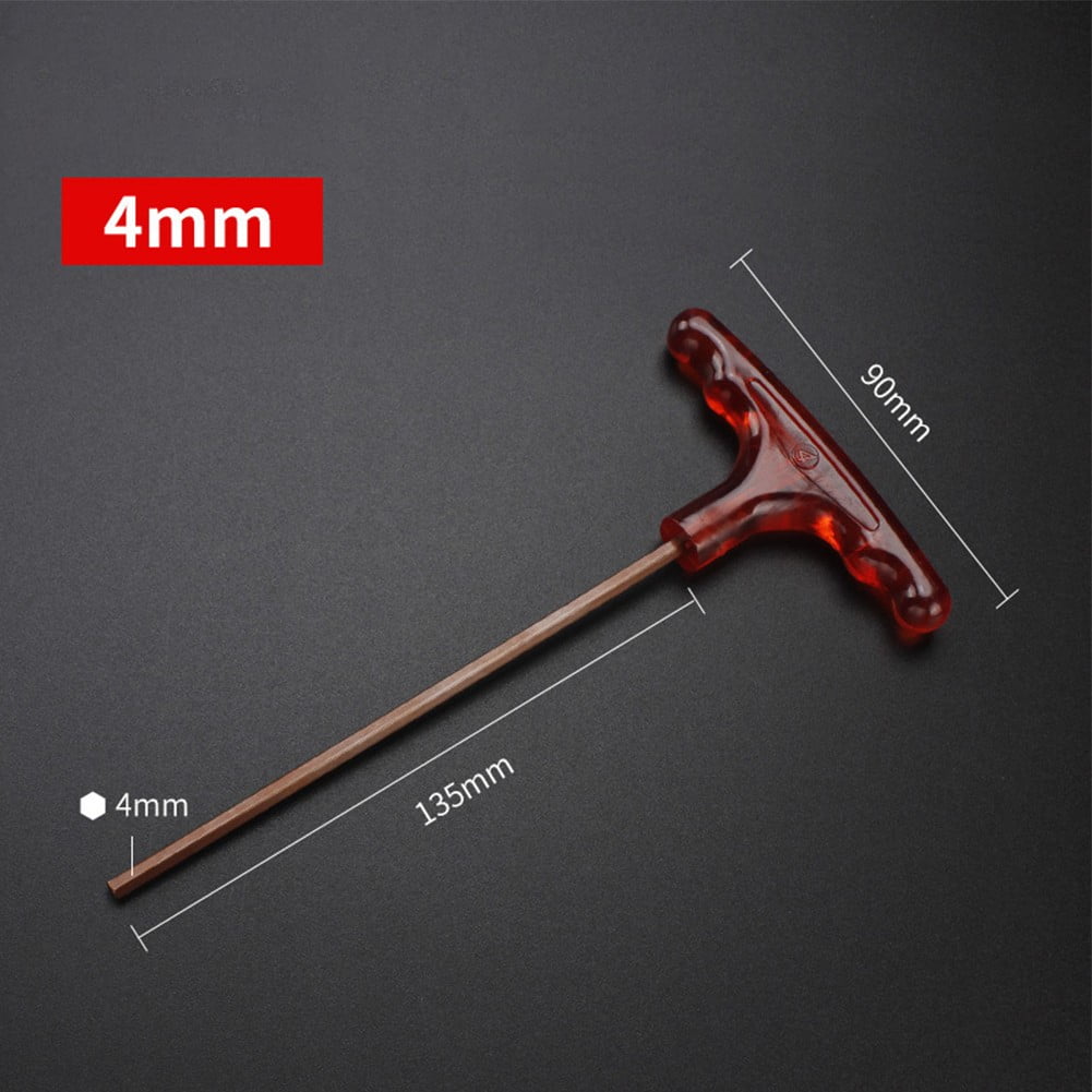 1pc T-Type Inner Hex Wrench 2-10mm Hex Socket Wrench Extra Long Type ...