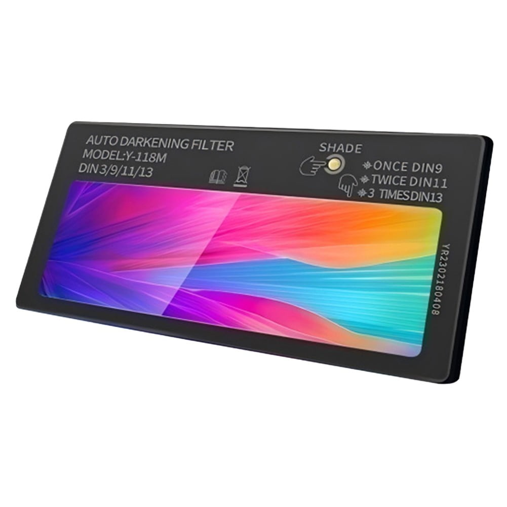 1pc T-level Dimming Lens Solar Panel Variable Light Lenses For Welding ...