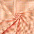 1pc Tartan Pattern Cotton Fabric for Garment Accessories Orange ...