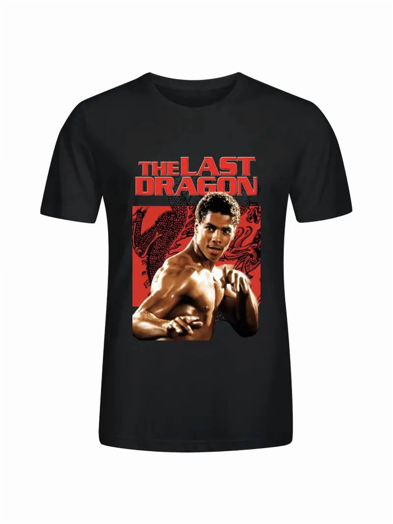 1pc The Last Dragon 1985 Graphic T-Shirt for Men, Classic Crew Neck ...