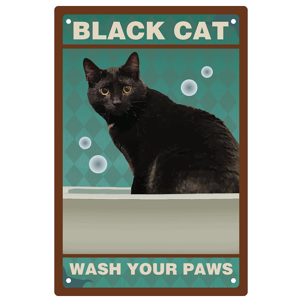 1pc Tinplate Sign Poster Vertical for Home Wall Decoration Rectangle ...