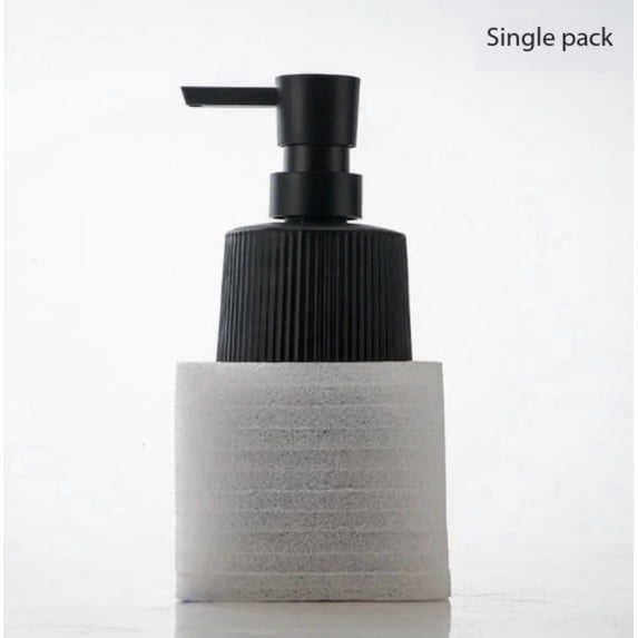 1pc Transparent Glass Pump Bottle for Liquid Soap, Shower Gel, or ...