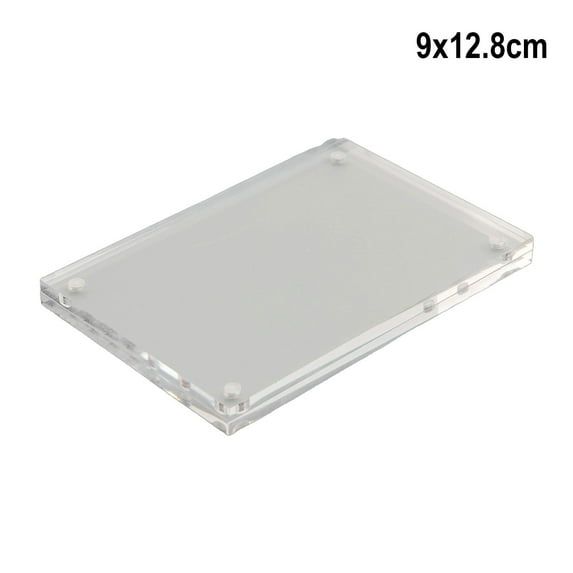 1pc Transparent Photo Frame Acrylic Magnetic Display Frame 0.5 And 0 ...