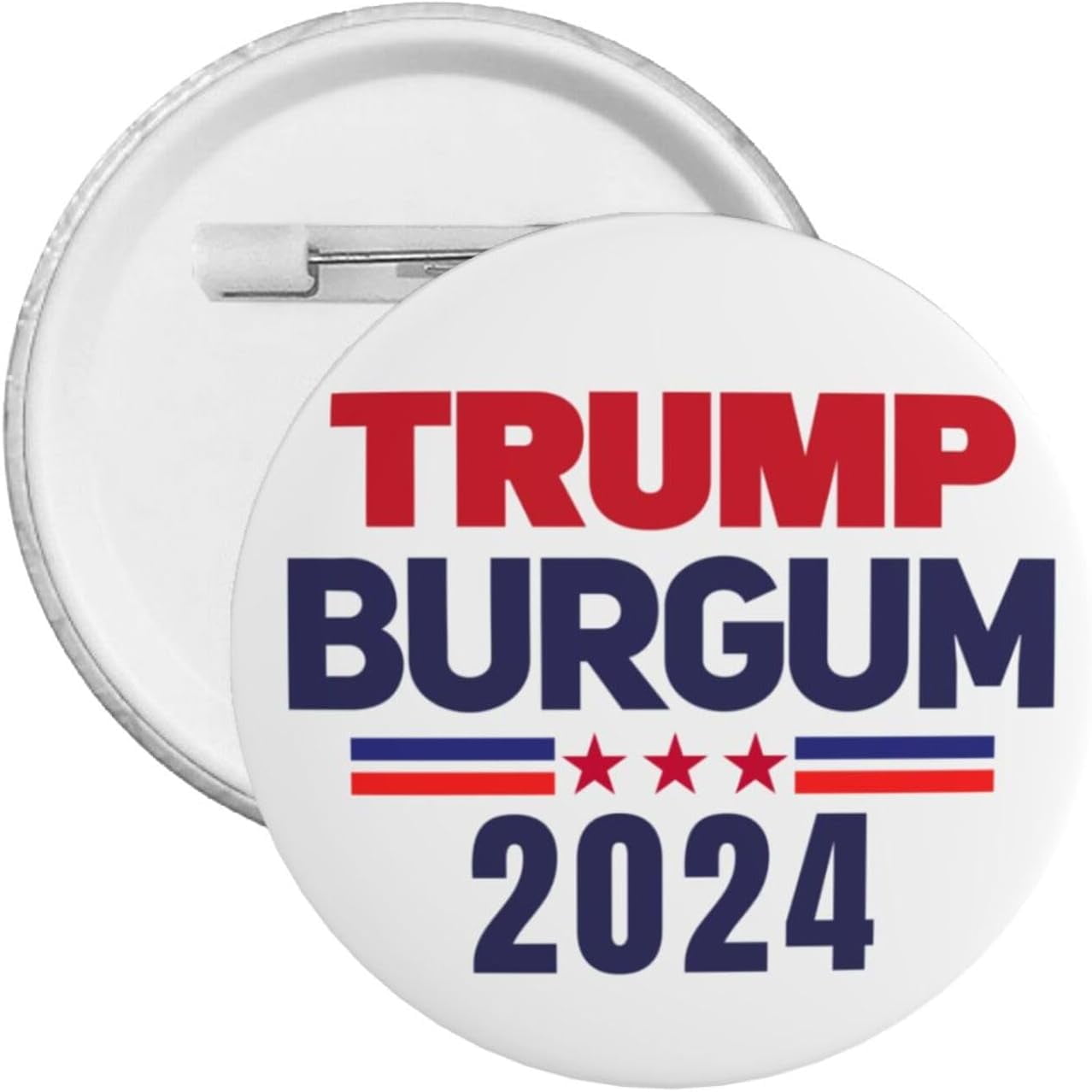1pc Trump Burgum 2024 Button Pins Trump Burgum 2024 President Pin Trump ...