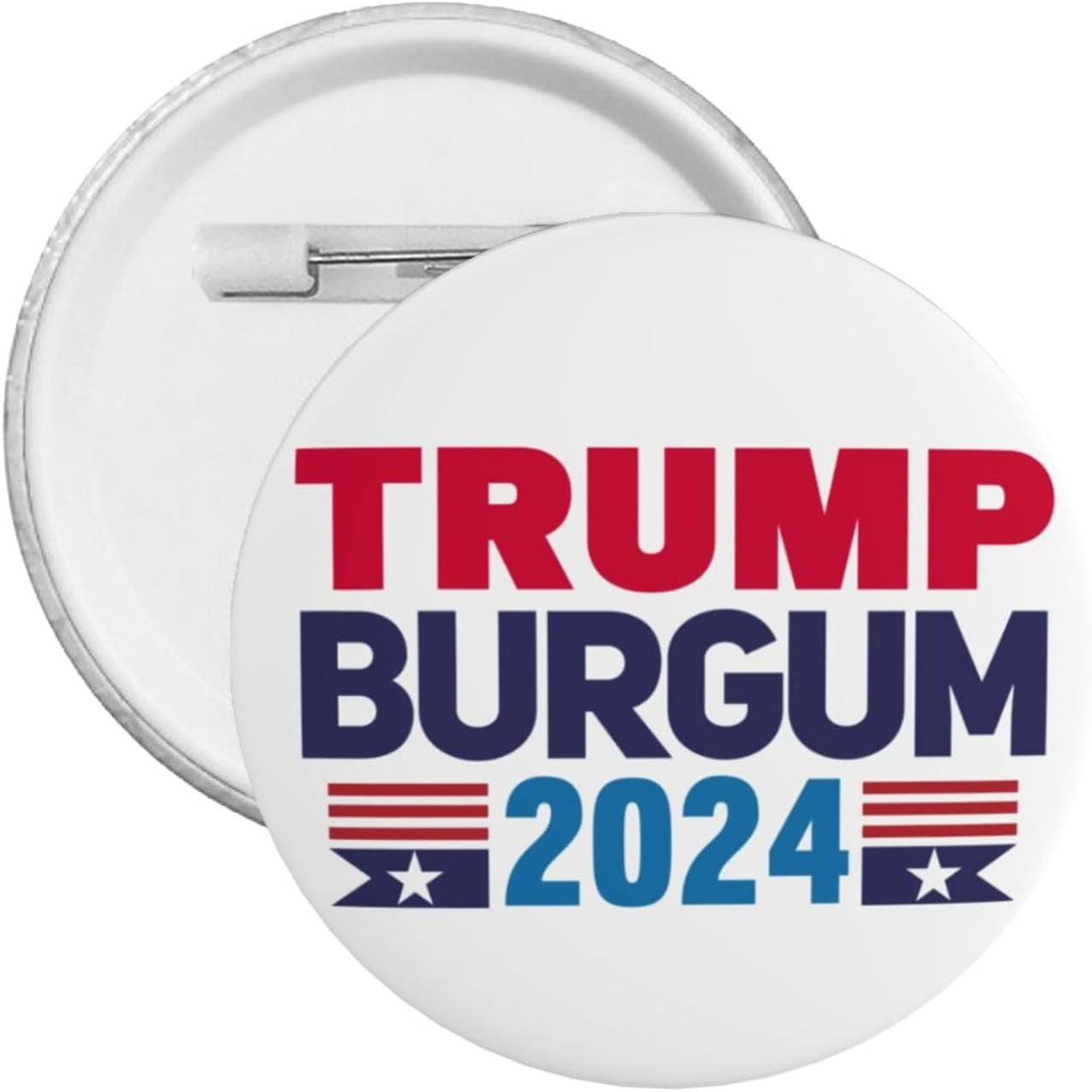 1pc Trump Burgum 2024 Button Pins Trump Burgum 2024 President Pin Trump ...