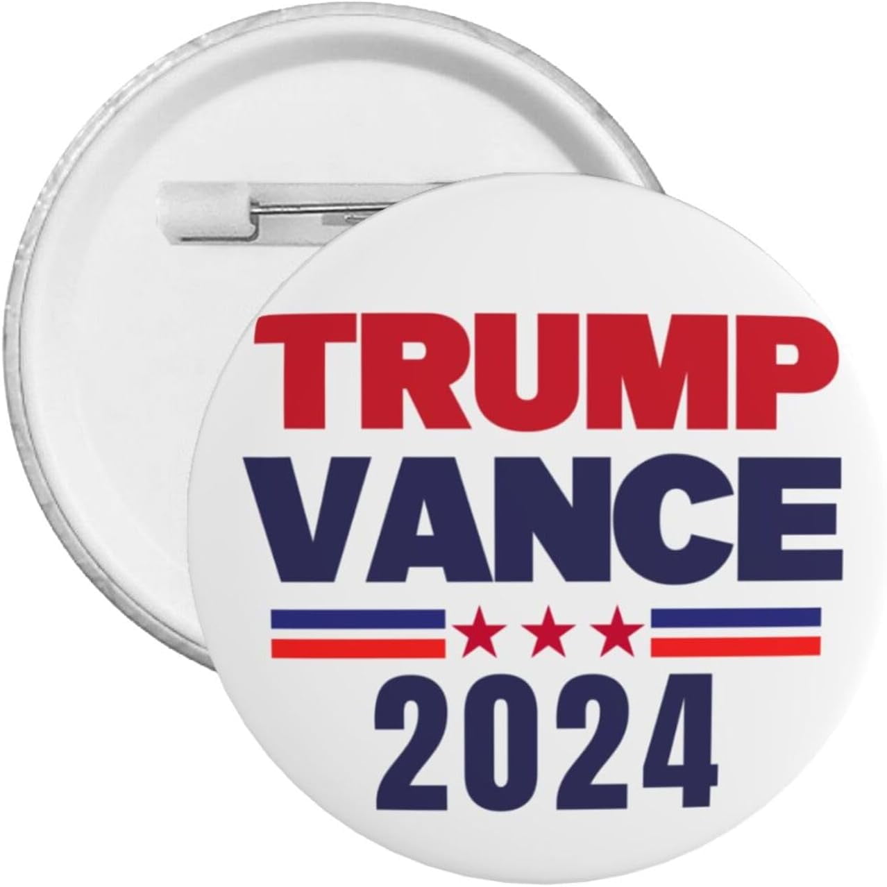 1pc Trump Vance 2024 Button Pins Trump Vance 2024 President Pin Trump ...