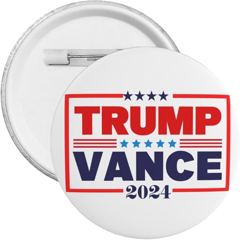 1pc Trump Vance 2024 Button Pins Trump Vance 2024 President Pin Trump ...
