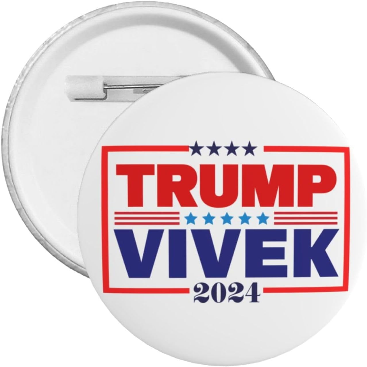 1pc Trump Vivek 2024 Button Pins Trump Vivek 2024 President Pin Trump ...