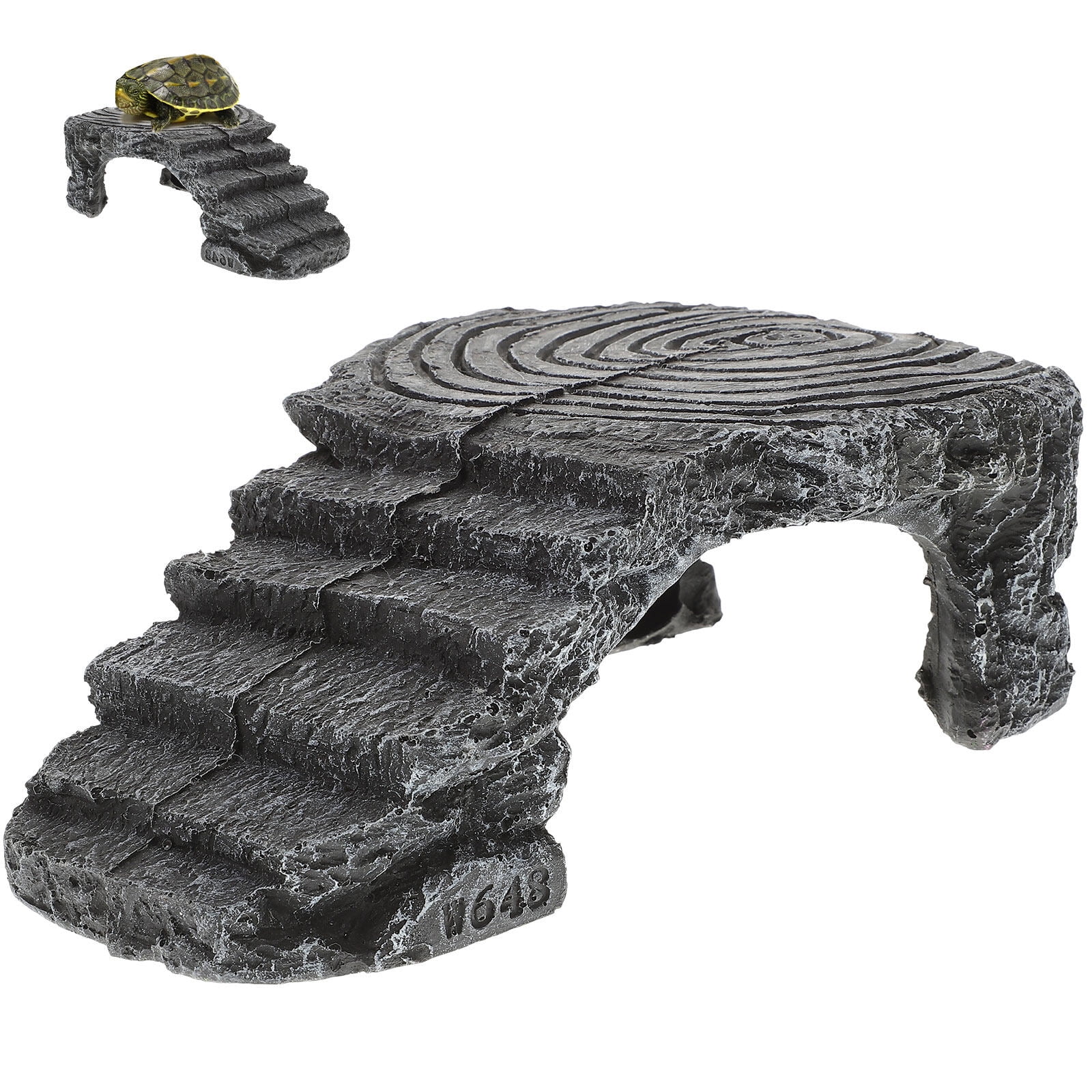1pc Turtle Basking Platform Resin Climbing Platform for Tortoise ...
