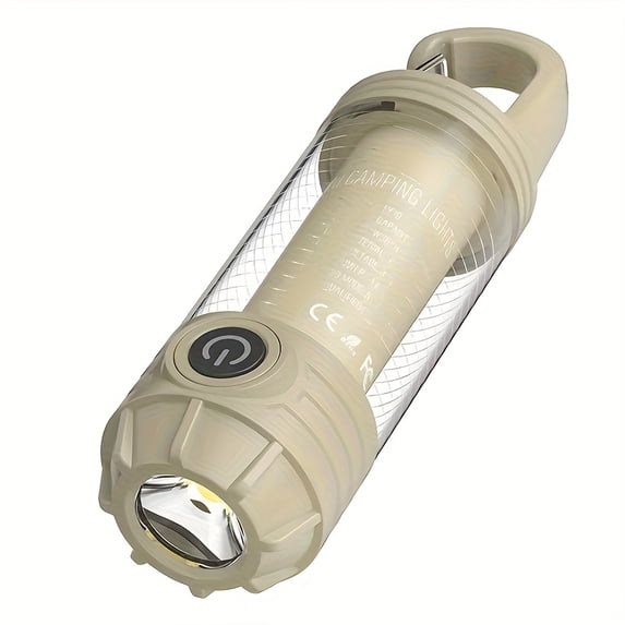 1pc USB Rechargeable Camping Handheld Lamp, Lock Design Portable ...