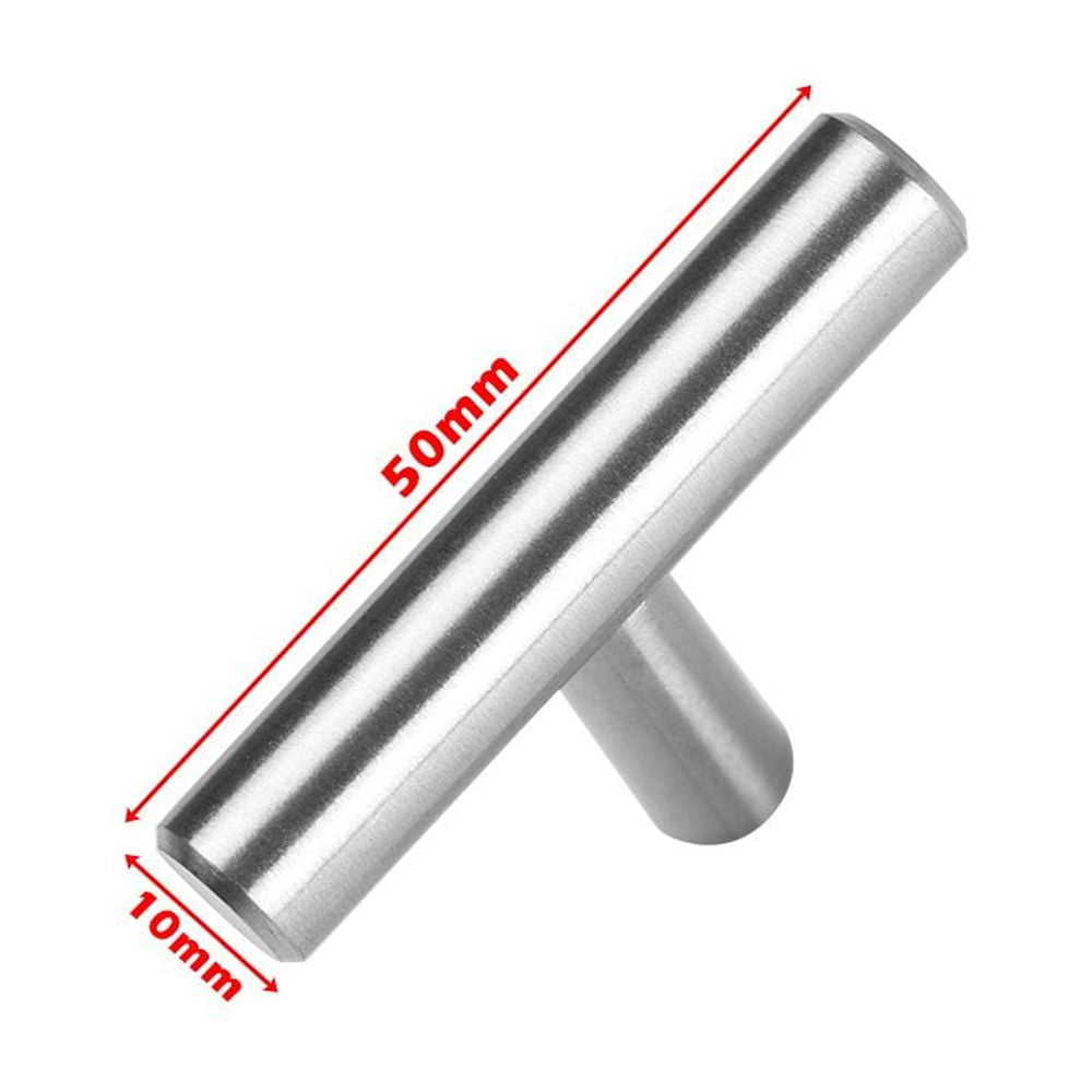 1pc Useful Home Hardware Furniture Component Cabinet Handles Stainless Steel Knobs Wardrobe ...
