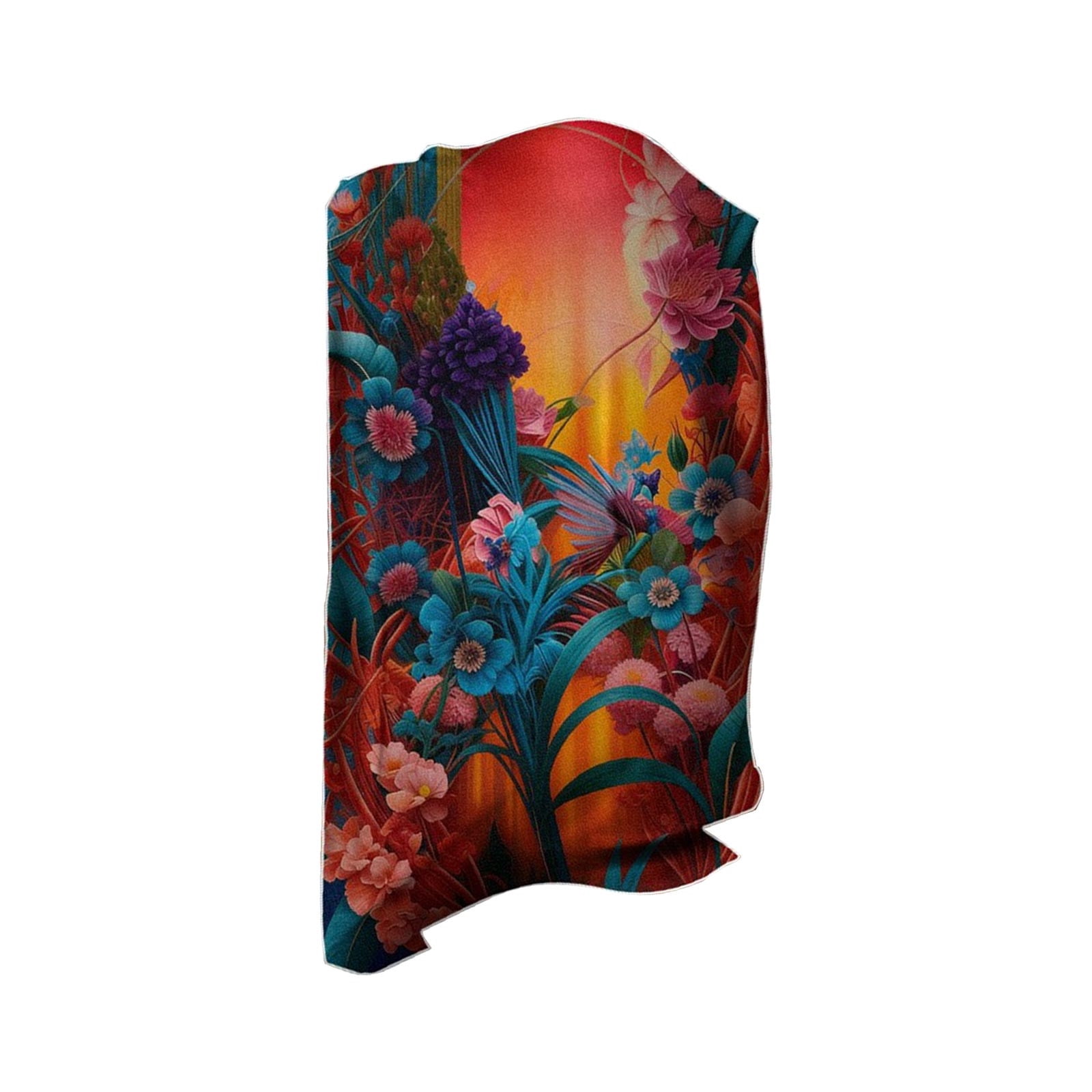 1pc Vibrant Peacock Flower Beach Towels Oversized, Sturdy Thin Beach ...