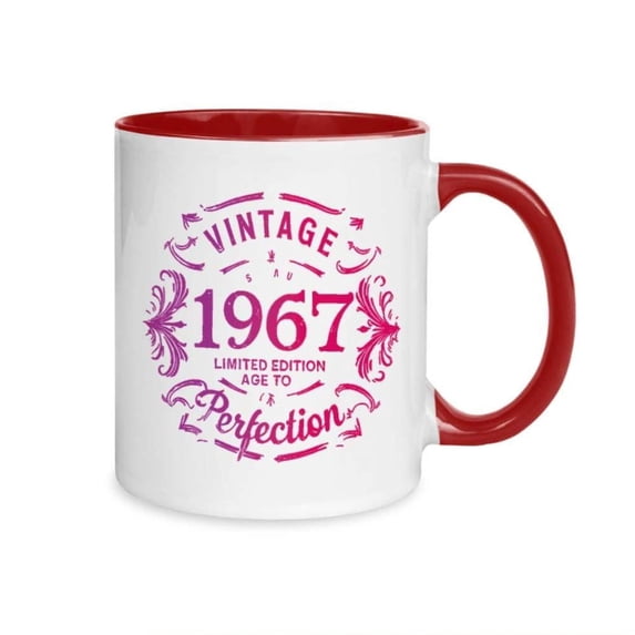 1pc Vintage 1967 Limited Edition Ceramic Coffee Mug 11oz Hand Wash Only ...