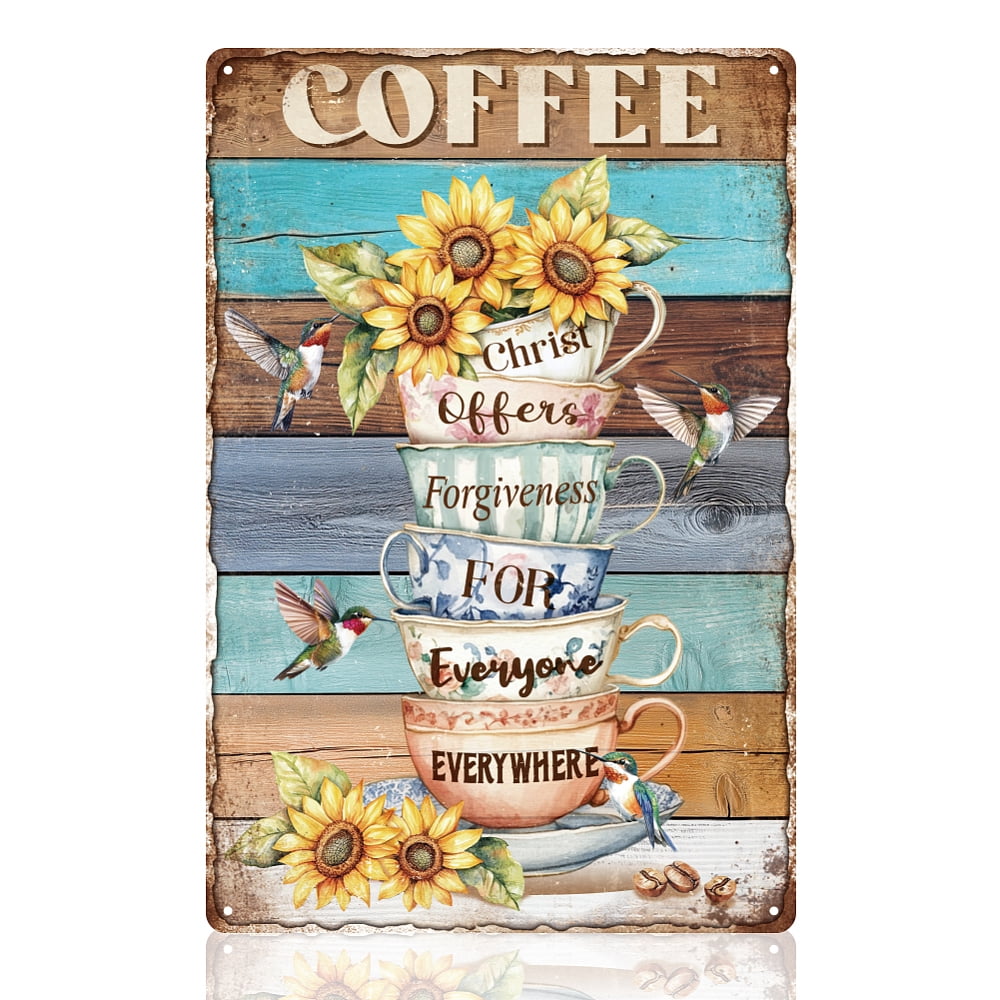 1pc Vintage Metal Tin Sign Iron Wall Decor for Bars Restaurants Cafe ...