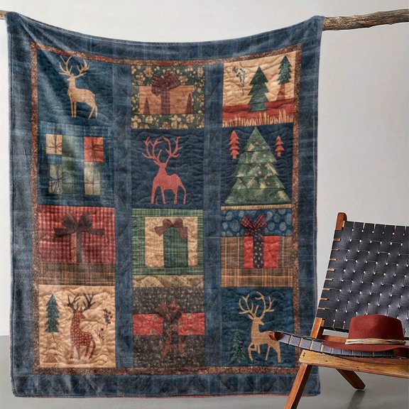 Reindeer Blanket