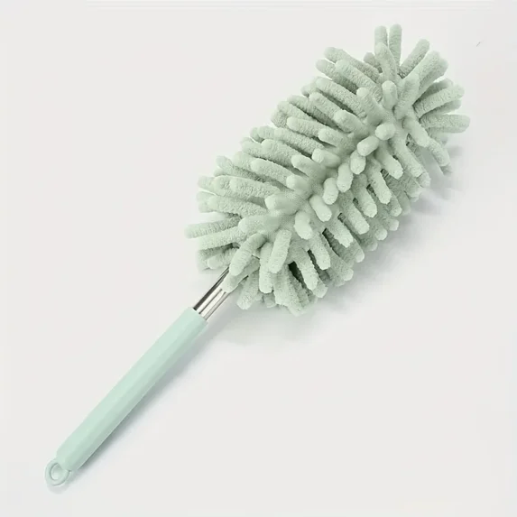 1pc-Washable Mini Telescopic Duster with Extendable Handle - Soft ...