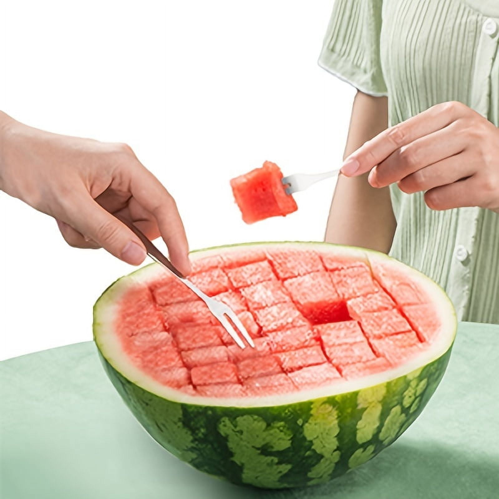 1pc Watermelon Cutter Slicer, Stainless Steel Watermelon Cube Cutter ...