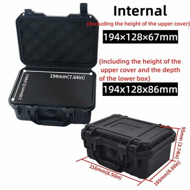 colaxi 3 Layer Foldable Tool Box Hardware Parts Storage Case Household ...