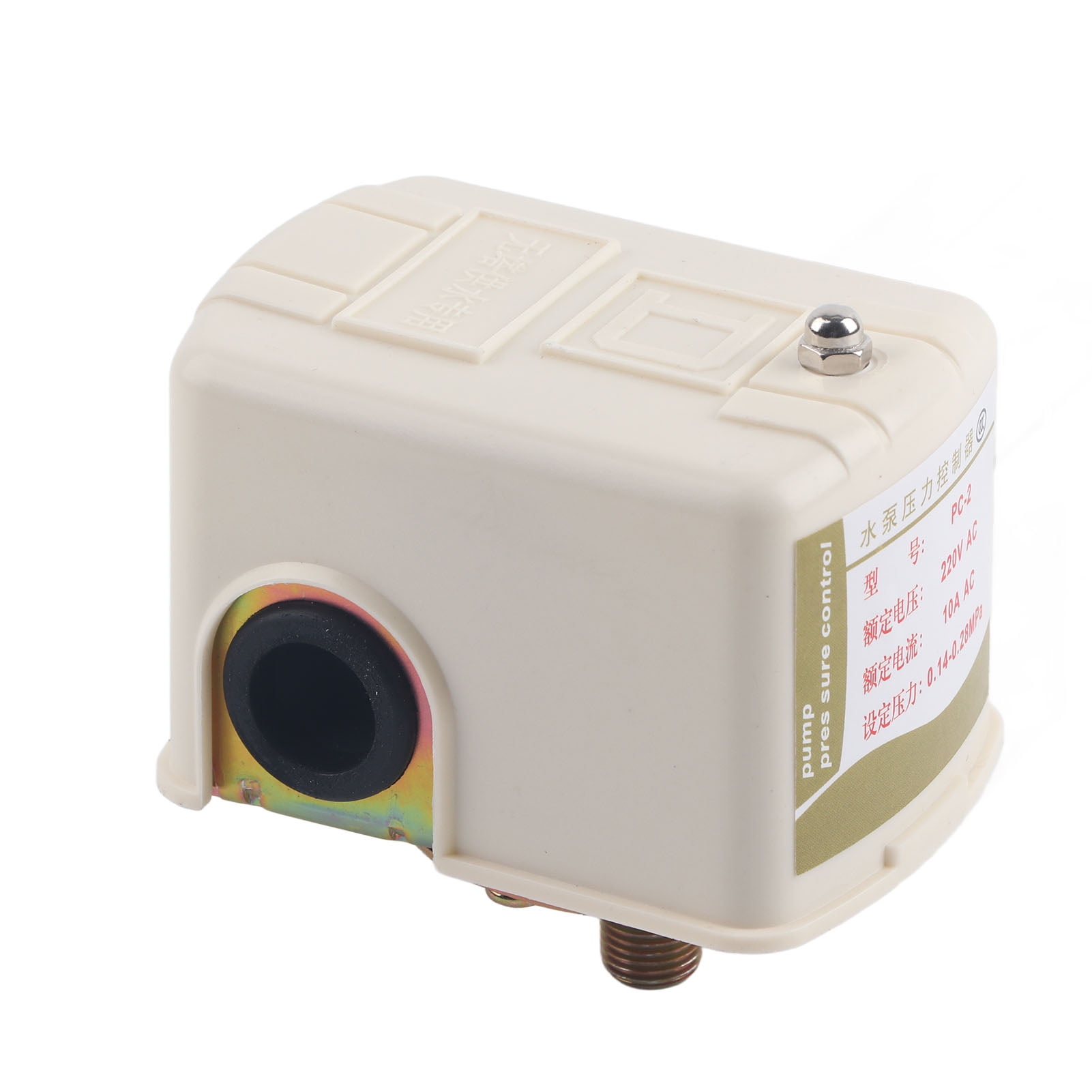 1pc Well Water Pump Parts Double pole Adjustable Pressure Control ...