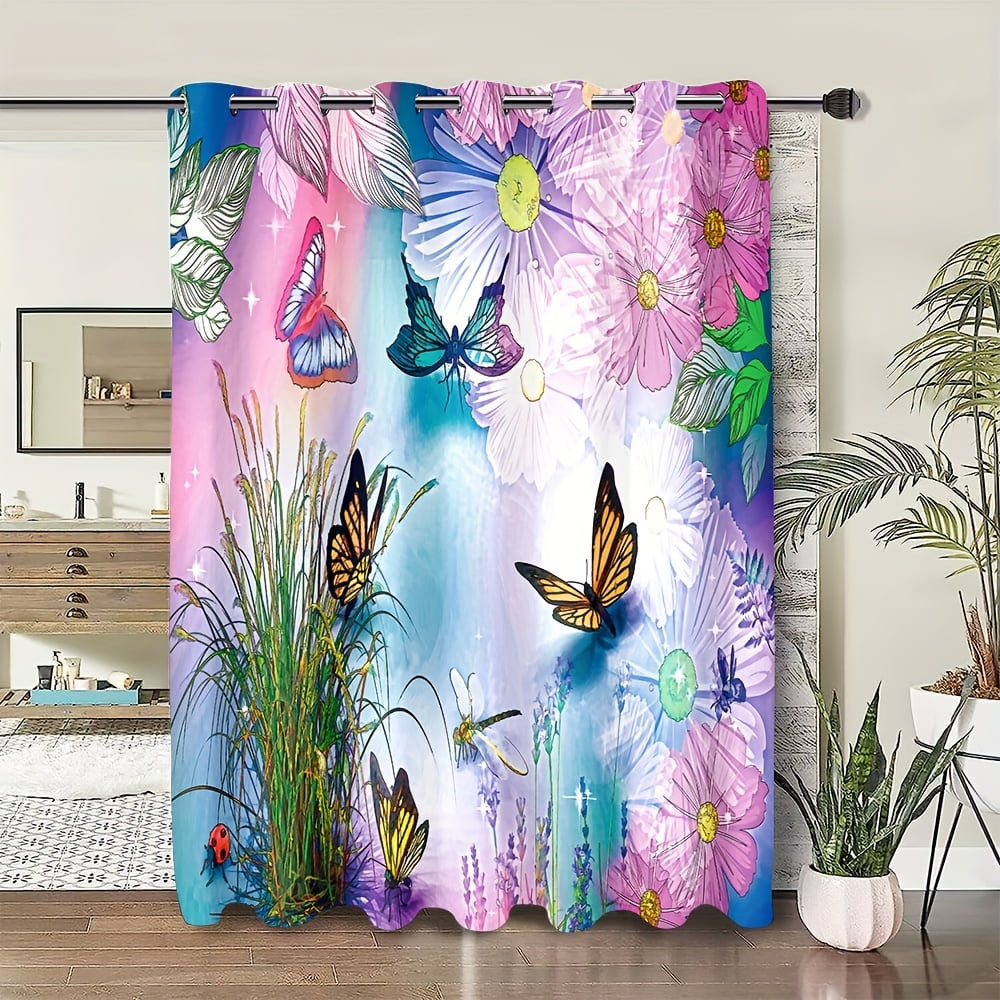 1pc With Rose Red 3D Rotating Pattern Soft Line Black Princess Digital ...