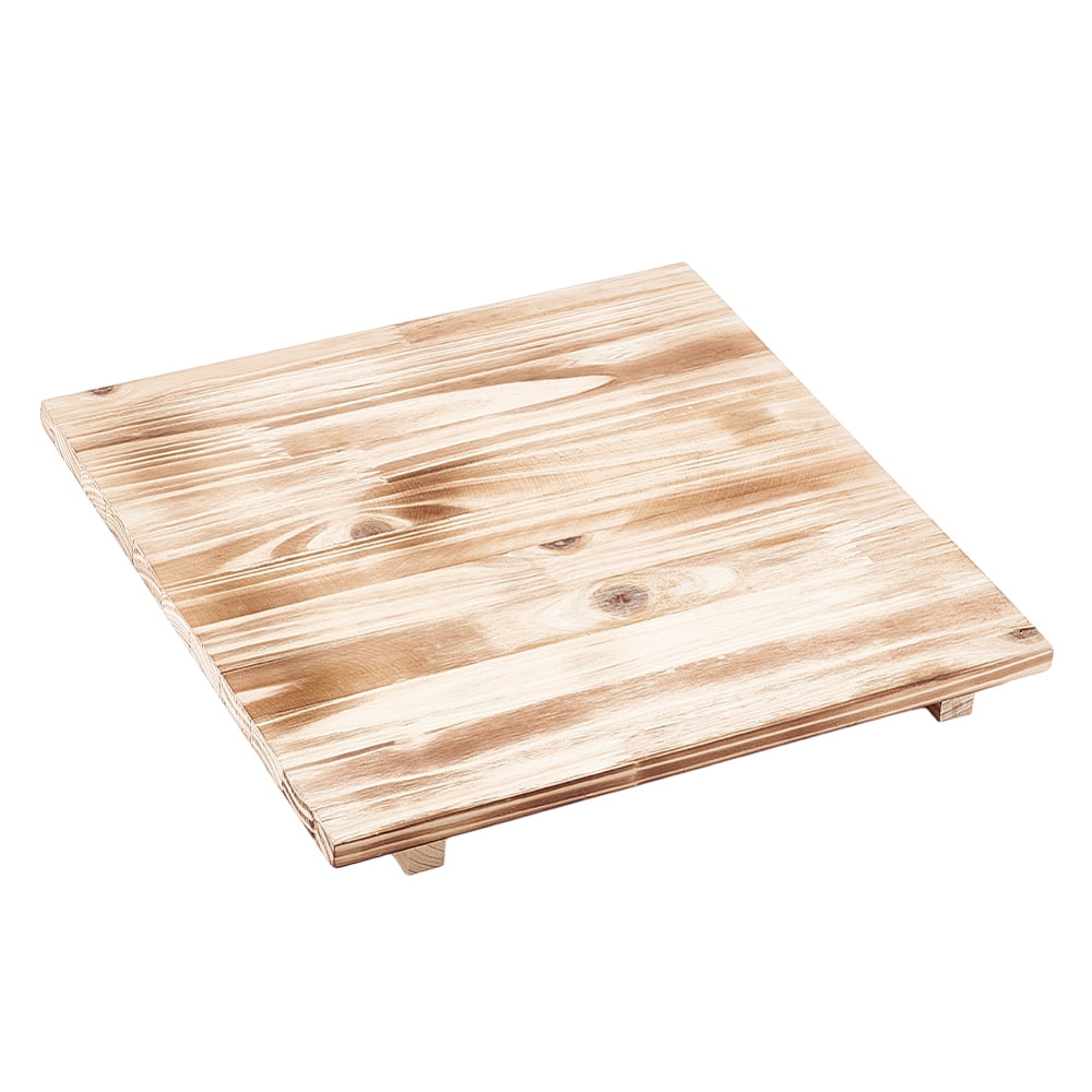1pc Wood Clay Cutter Base Plate Clay Modeling Tool Square BurlyWood ...