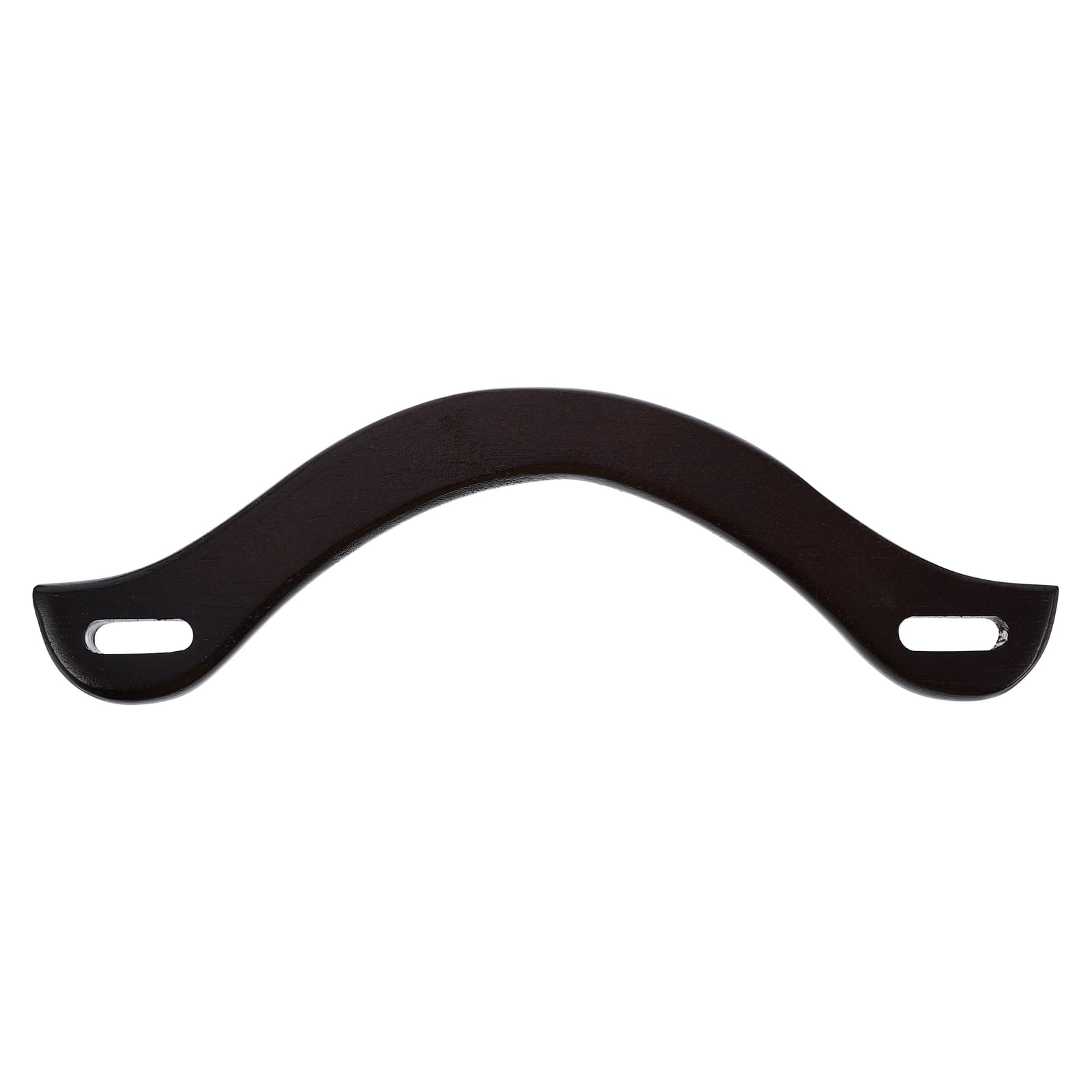 1pc Wood Purse Handbag Handles Replacement Handmade Bag Handle (Dark ...