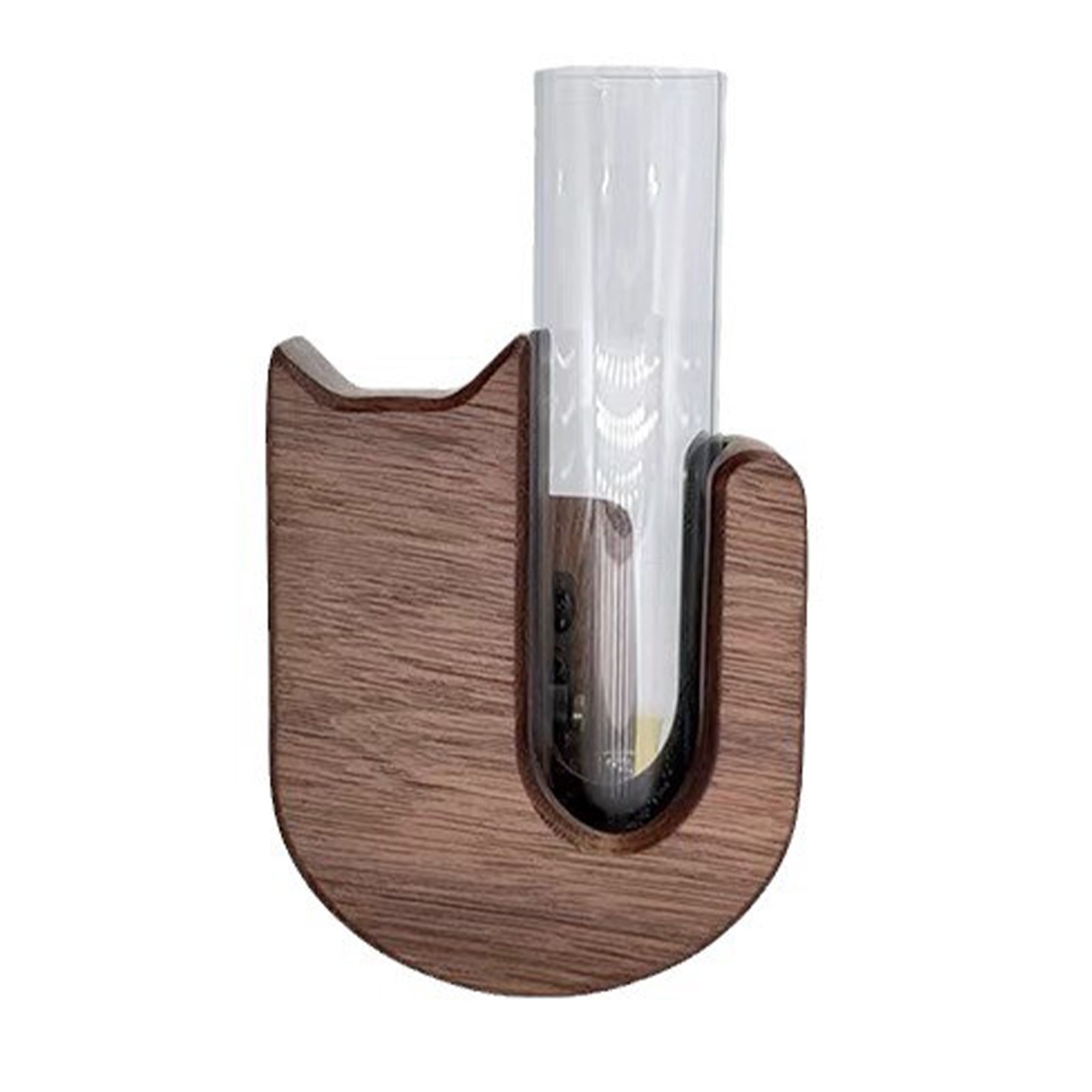 1pc Wood Wall Plant Propagation Station, Wall Vases Planters for Indoor ...